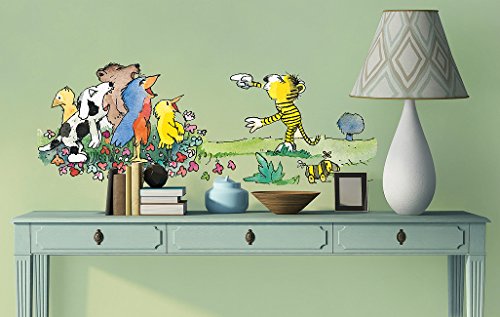 Wandtattoo Janosch Tigerente, kleiner Bär und Tiger