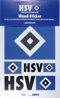 Wandtattoo HSV als Logo Skyline oder Maskottchen